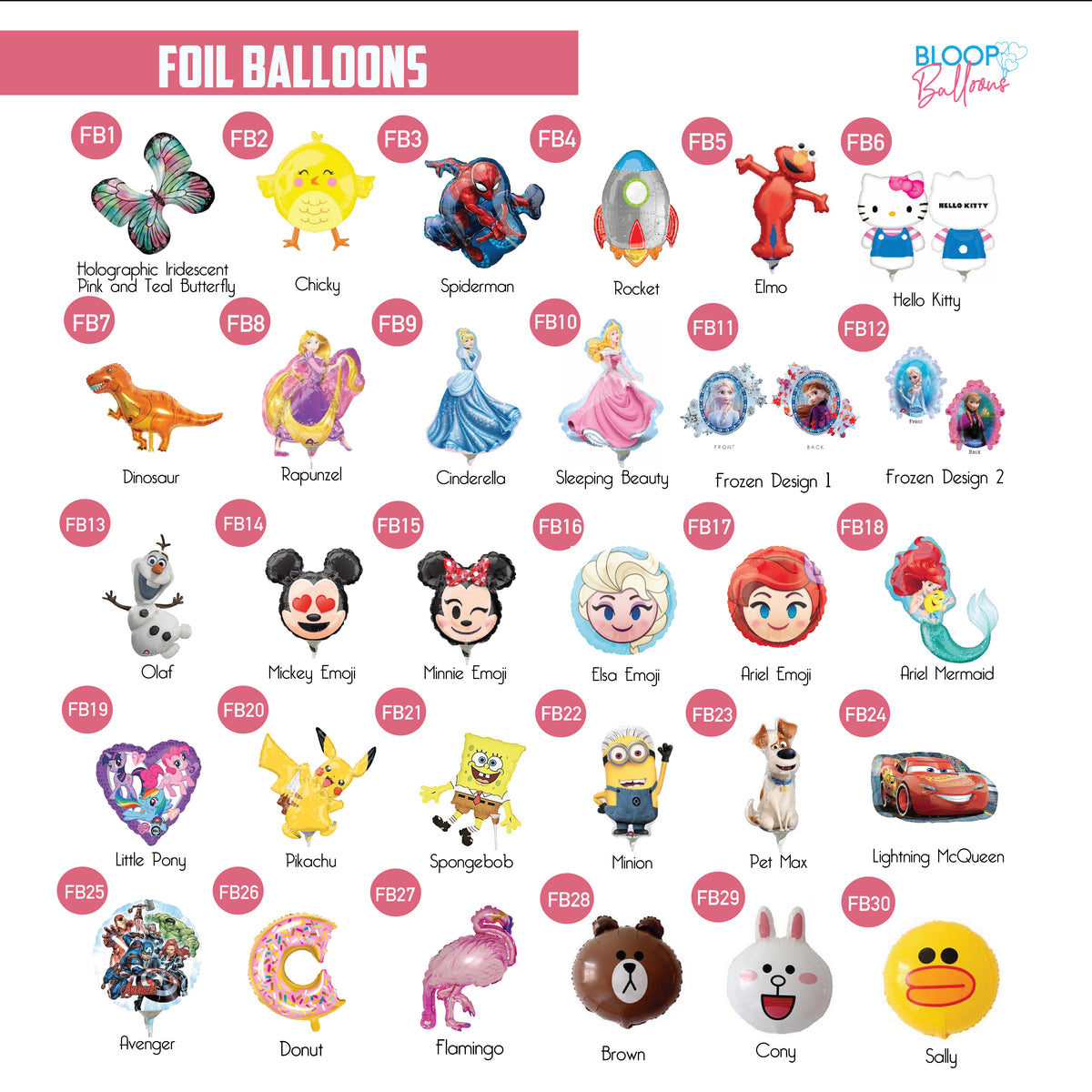 Bloop Balloons | Air-Filled Foil Balloon | bloopballoons.com