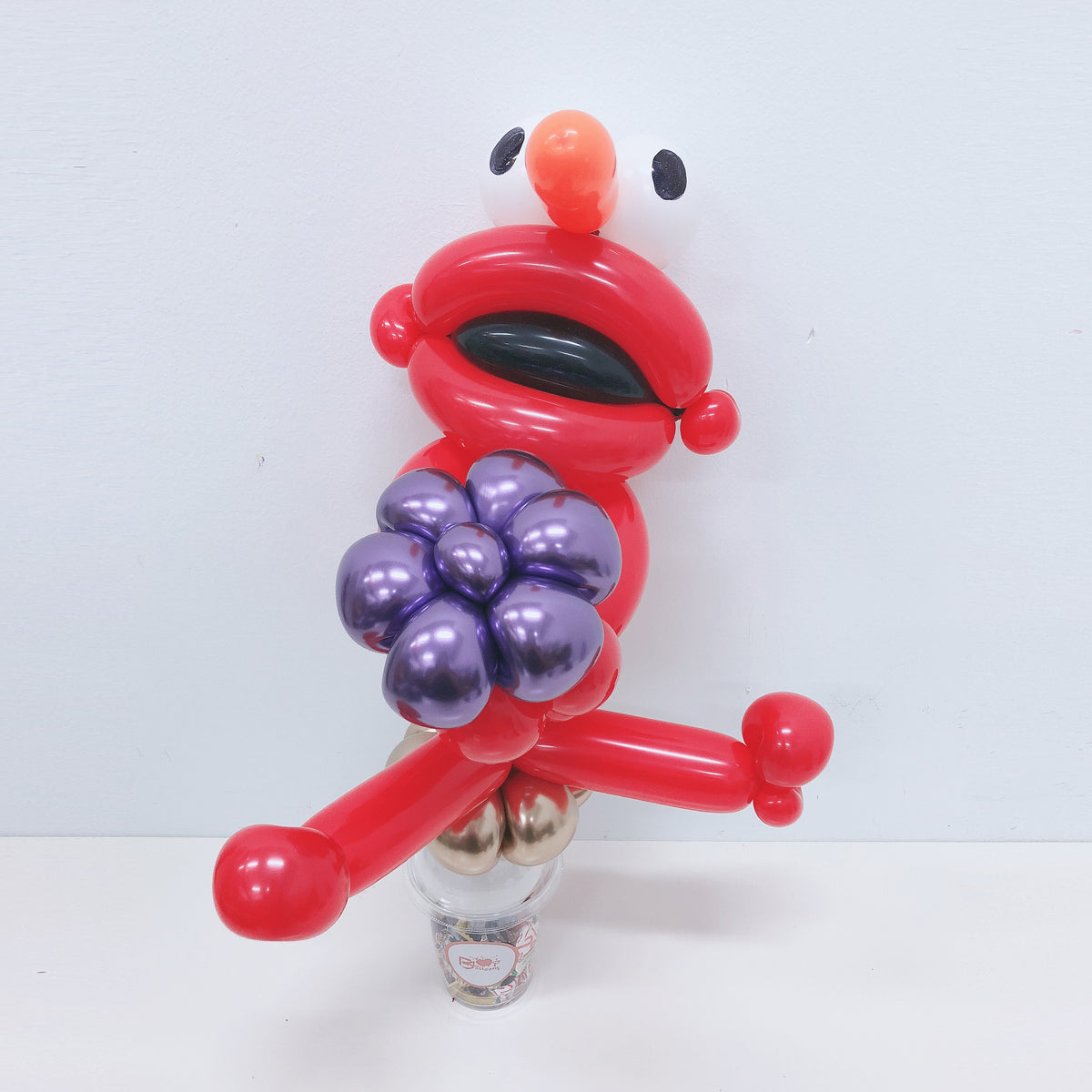 Elmo Sculpture Candy Cup | Bloop Balloons Singapore