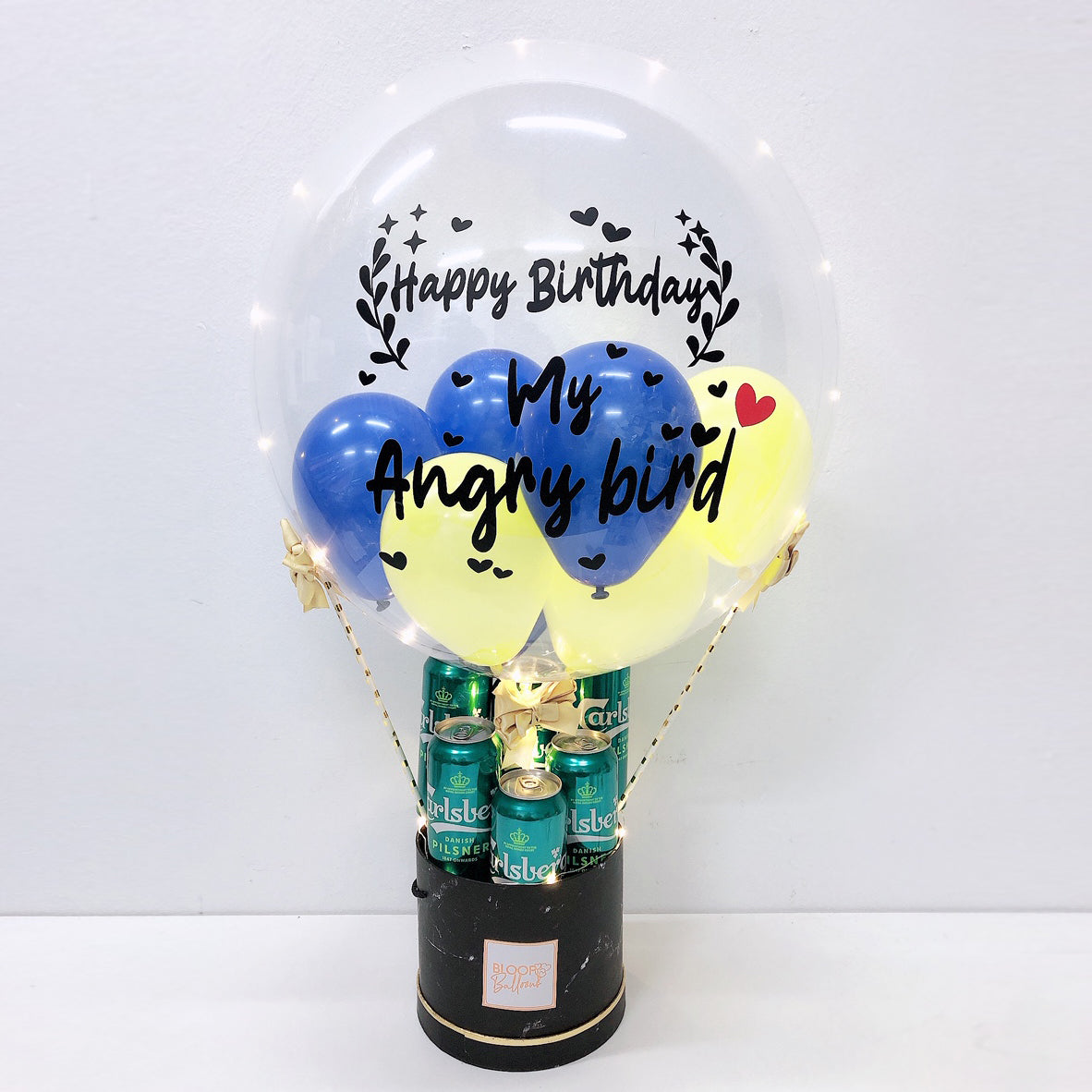 Carlsberg Hot Air Balloon Box | Bloop Balloons Singapore
