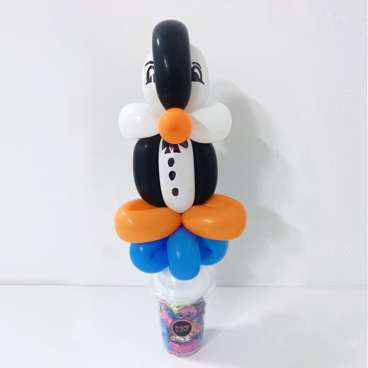 Penguin Sculpture Candy Cup | Bloop Balloons Singapore